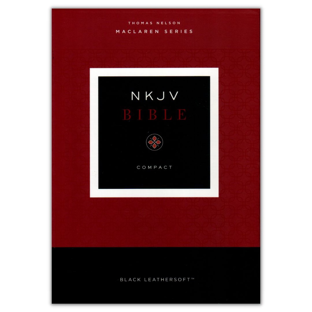 NKJV Compact Maclaren Series Bible - Black | Shopee Philippines