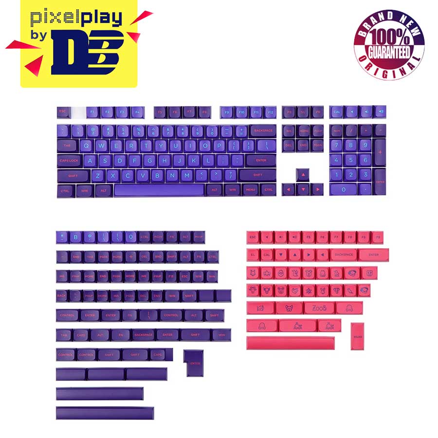 AKKO Neon Keycaps Set MDA 227 Keys | Shopee Philippines