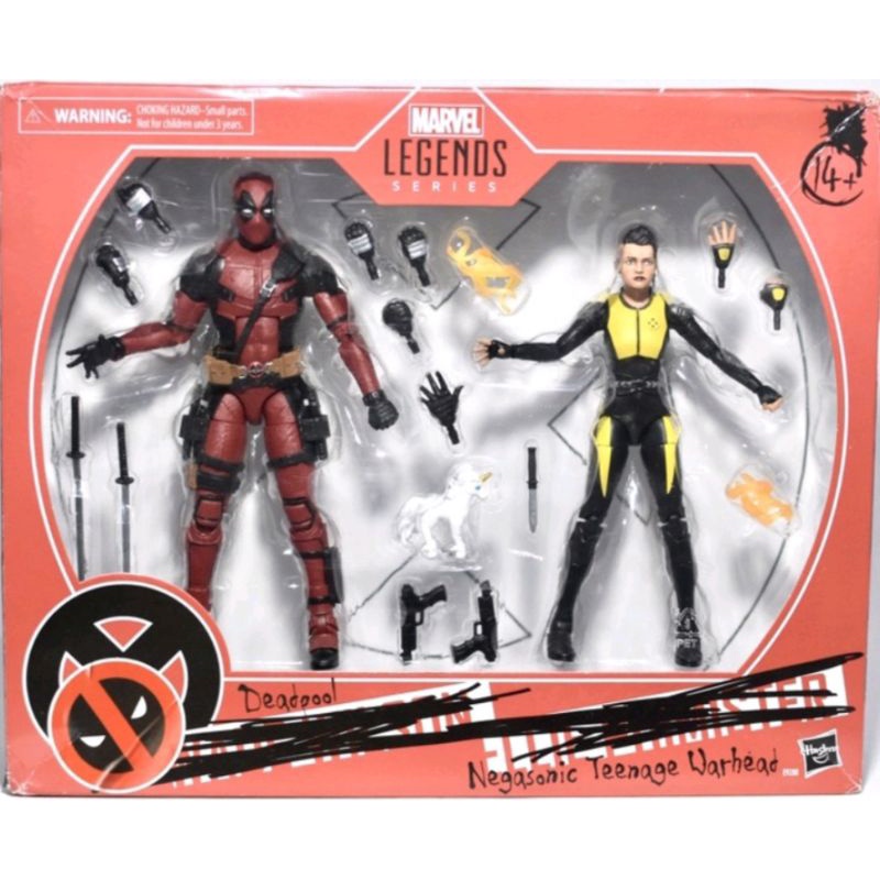 Marvel Legends 2pack Deadpool/nega sonic | Shopee Philippines