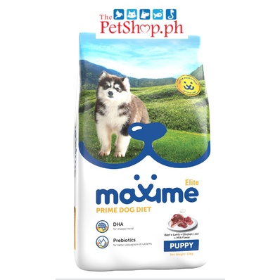 Maxime Elite Premium Dry Dog Food - Puppy 1.5kg ( Beef + Lamb + Chicken ...