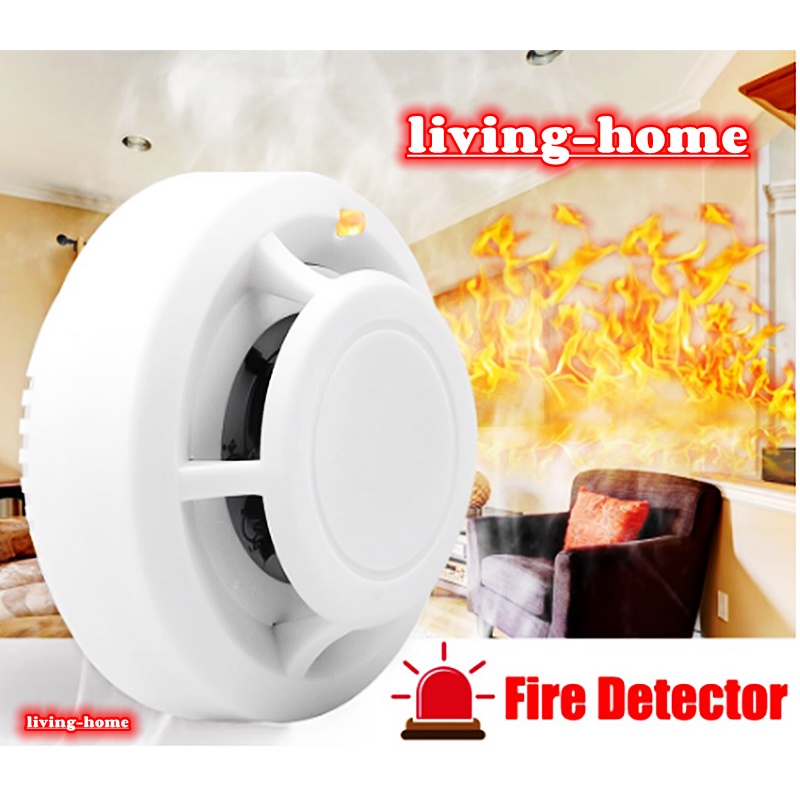 Smoke alarm photoelectric sensor Smoke detector Home fire alarm ...