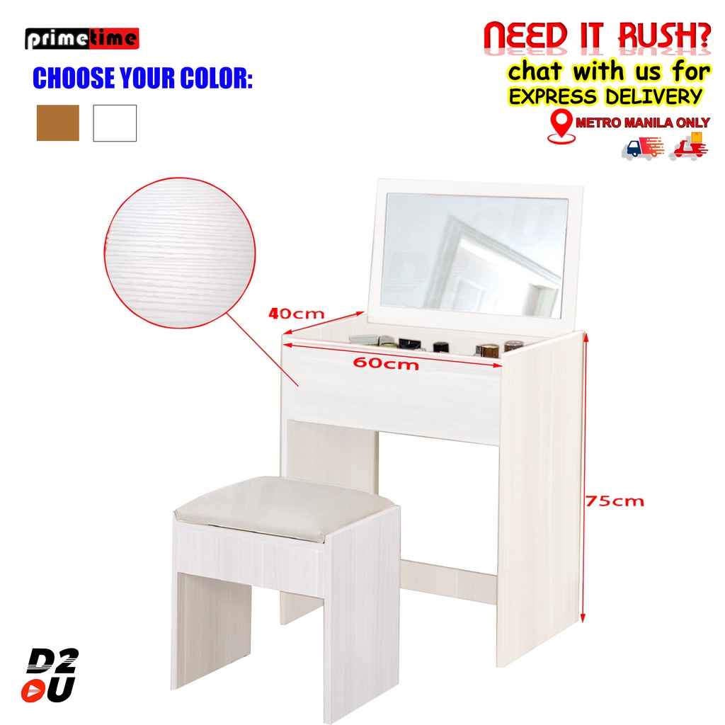 Primetime Cute Combo Dressing - Computer Table with Stool - vanity ...