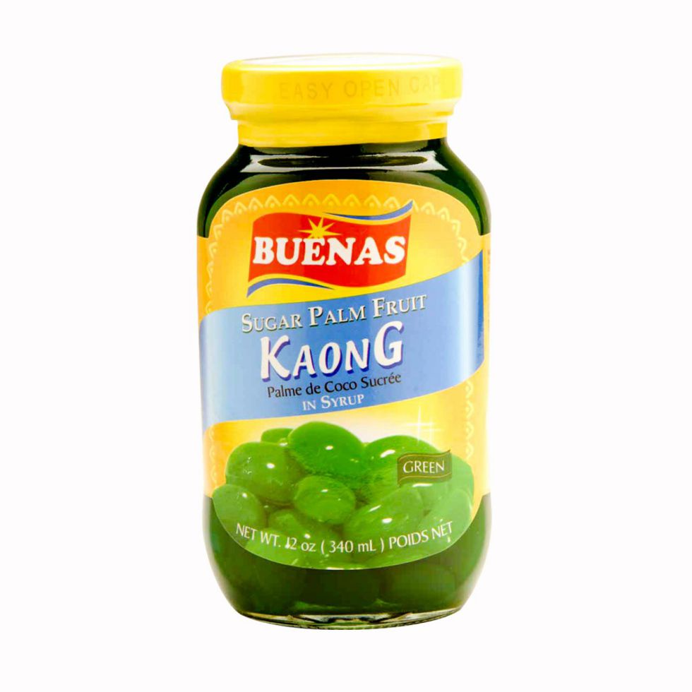 Buenas Sugar Palm Fruit Kaong Green 12oz/340g | Shopee Philippines