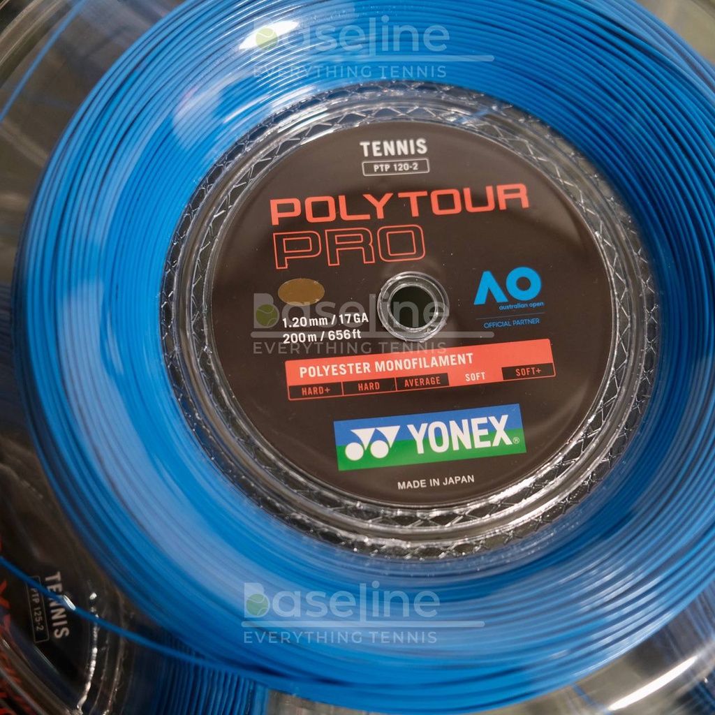 Original Yonex Polytour Pro Tennis String (Cut From Reel - 40ft/12m) | Shopee Philippines