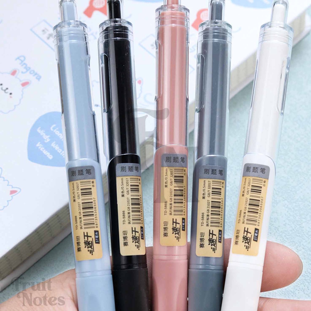 BP080 0.5mm Minimalist Gel Push Pen | Shopee Philippines