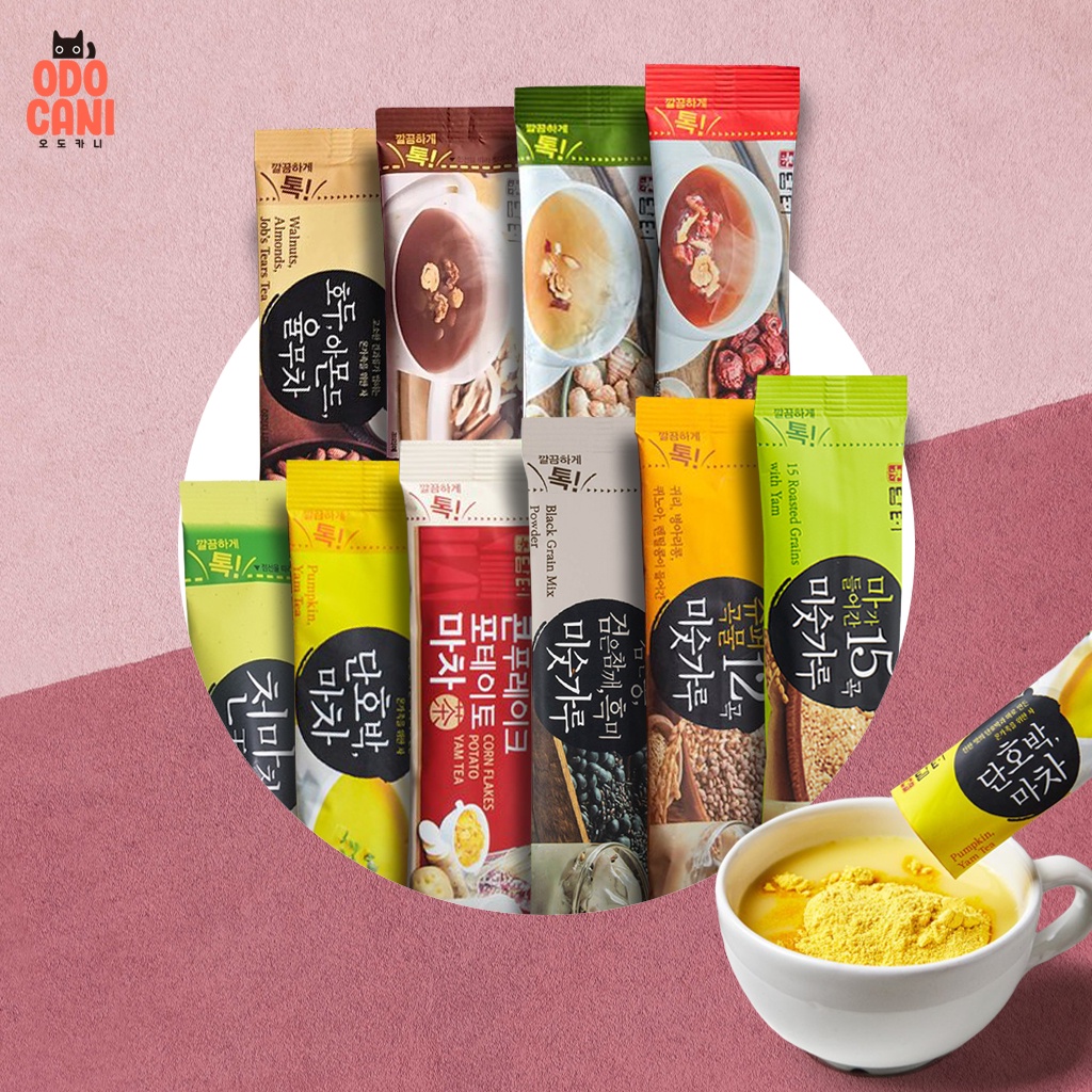 [ 10 Sticks ] Damtuh Tea 10 Flavors ( Damtuh Ginger Tea / Korean Tea ...
