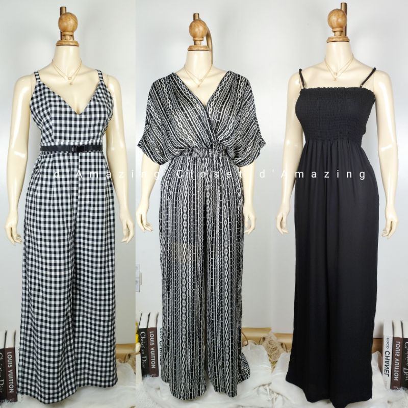 1/3 Quality Stylist Dress/ Jumpsuit/ Romper (Preloved/Ukay) | Shopee ...
