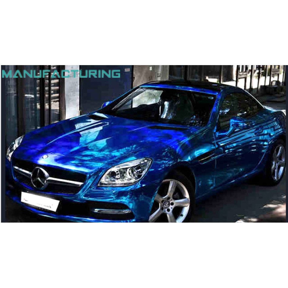 TOPWRAP 1ft legth x 5ft width Mirror Chrome Car Wrap Vinyl Sticker ...