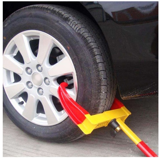 automobile tire lock, wheel lock, steel wheel lock, car anti-theft lock ...