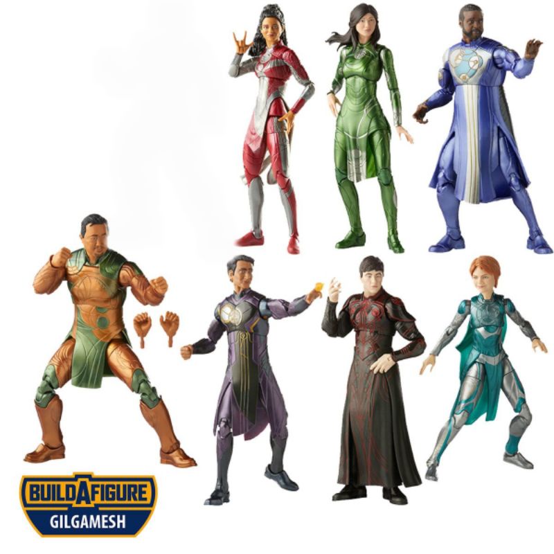 Marvel Legends Eternals Sersi Sprite Makari Druig Phastos Kingo ...