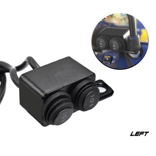 Domino Dual 3ways Switch TRI Switch Mirror Mount Waterproof Universal ...