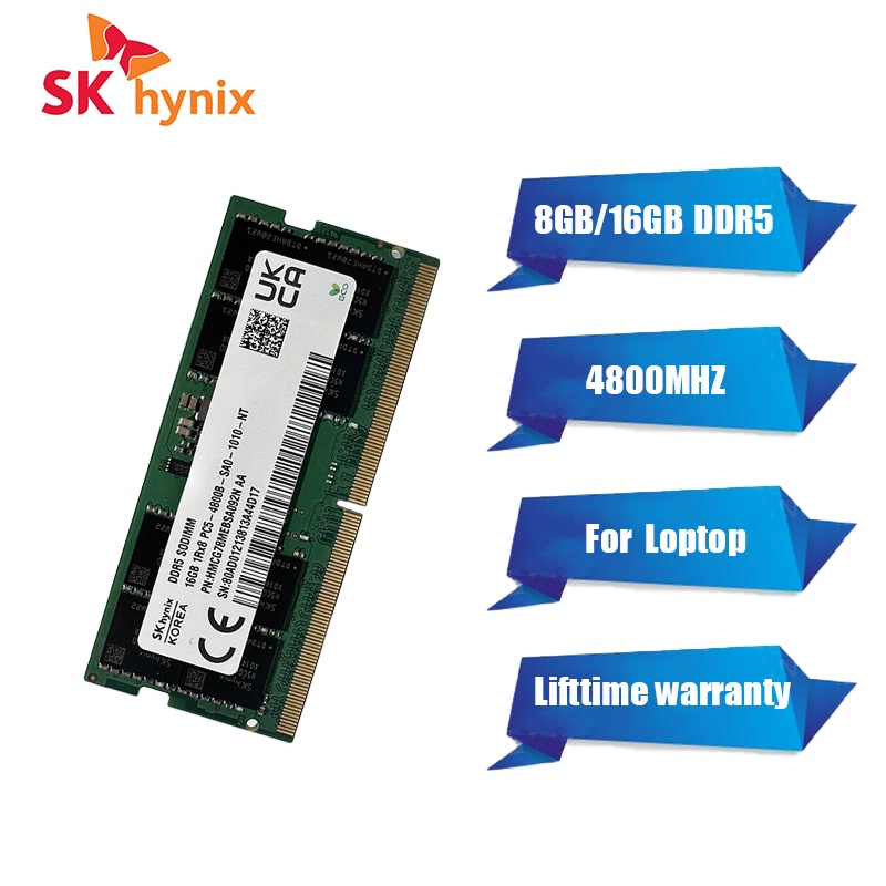 SK hynix 8GB/16GB 2Rx8 262Pin DDR5 SODIMM PC5-34800 Laptop Memory notebook RAM | Shopee Philippines