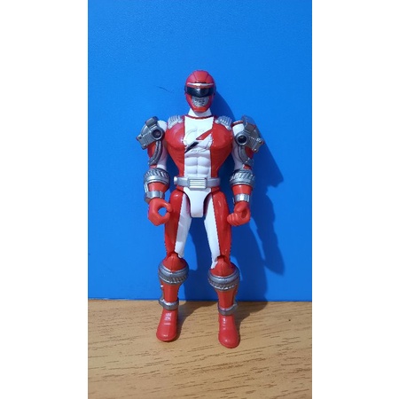 Bandai 2007 Power Rangers Red Ranger TM & BVS Action Figure | Shopee ...