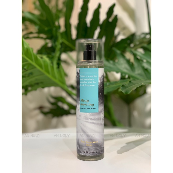 100% Authentic US/CANADA- Misty Morning Bath and Body Works Fragrance ...