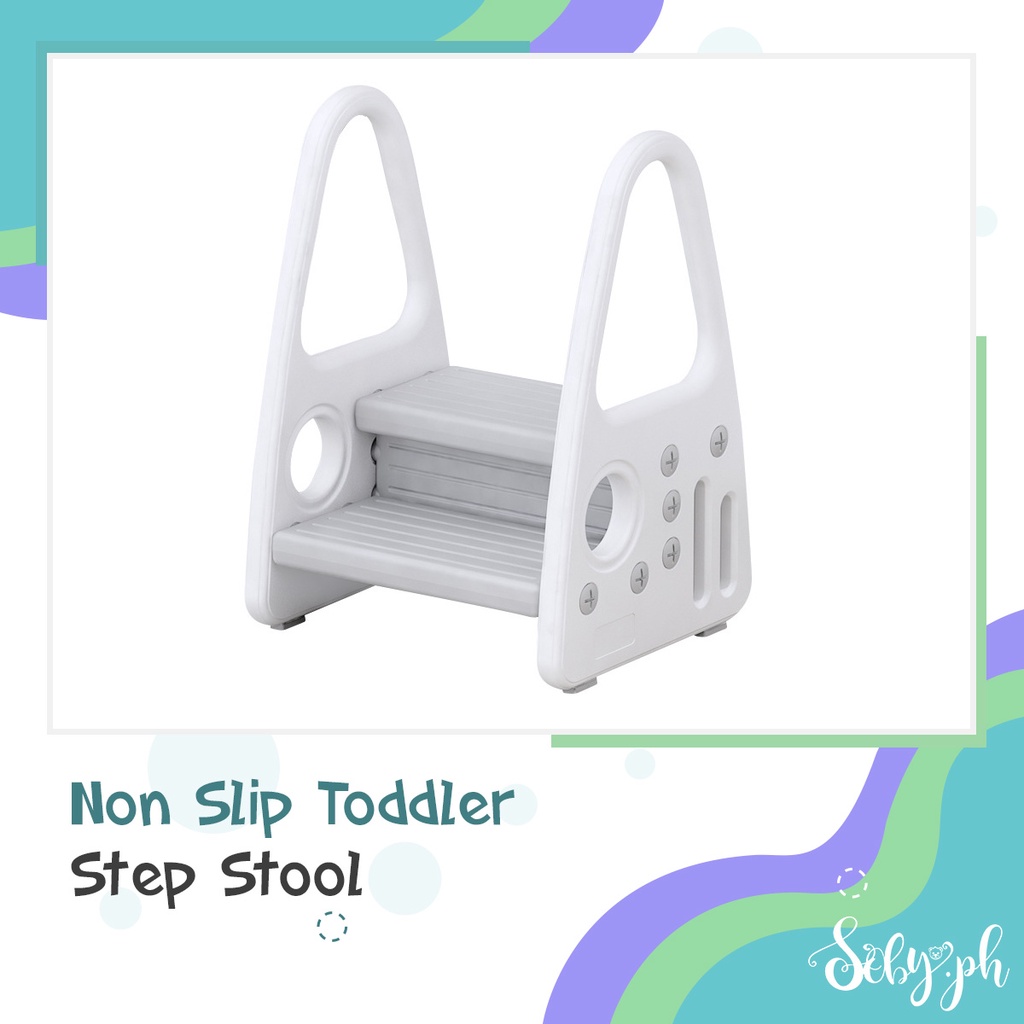 SOBY PH- Toddler Step Stool for Kids Toddlers Two Step Stool | Shopee ...