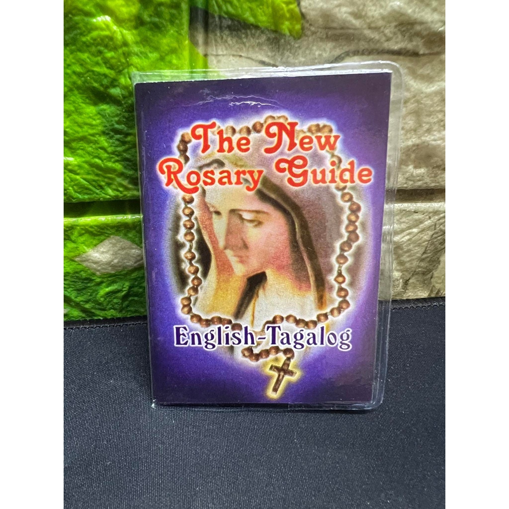 The New Rosary Guide (English - Tagalog) booklet | Shopee Philippines