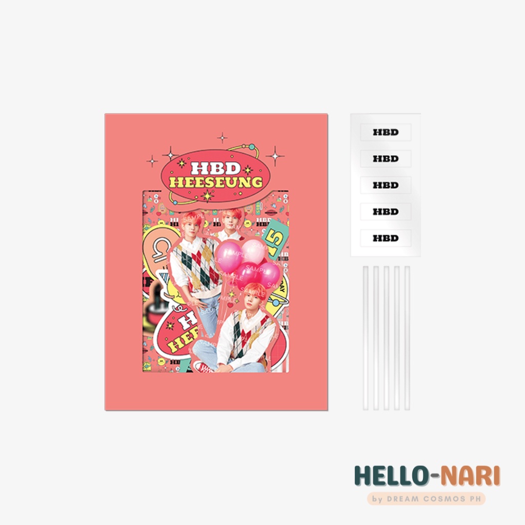 ENHYPEN Heeseung Deco Sticker Set | Shopee Philippines