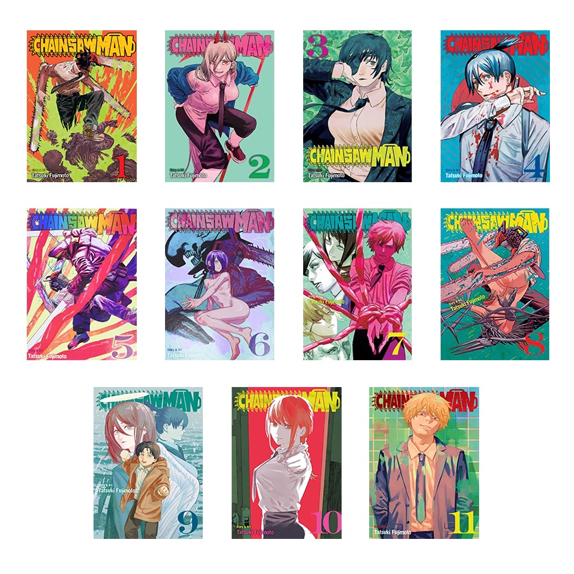 Chainsaw Man Manga (Volume 1-11) [Paperback] By: Tatsuki Fujimoto | Shopee Philippines