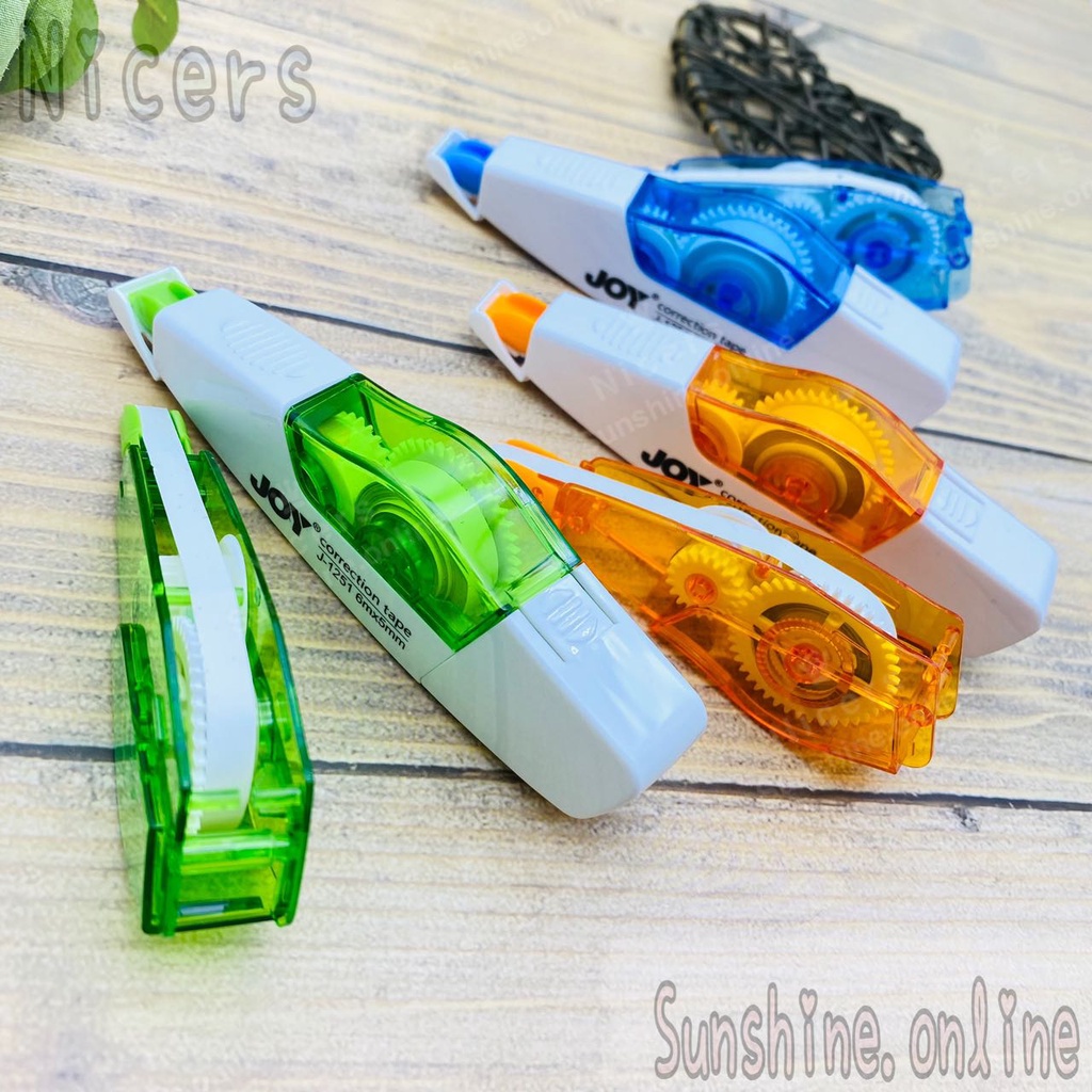 Joy Correction Tape J-1251 12M with 1pc refill (Refillable ) | Shopee ...