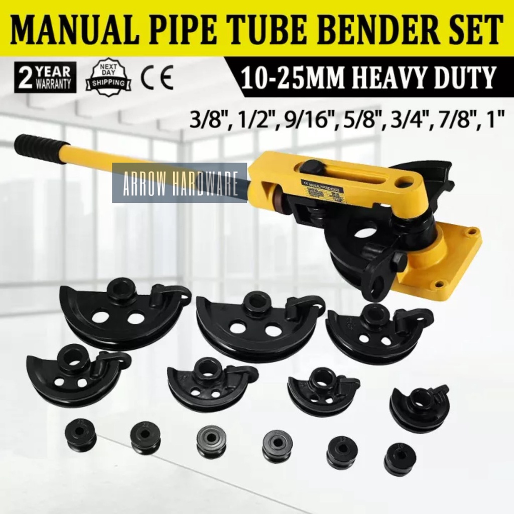 SWG-25 2 Inch Manual Pipe Bender Steel Pipe Heavy Duty Manual Type Hand ...