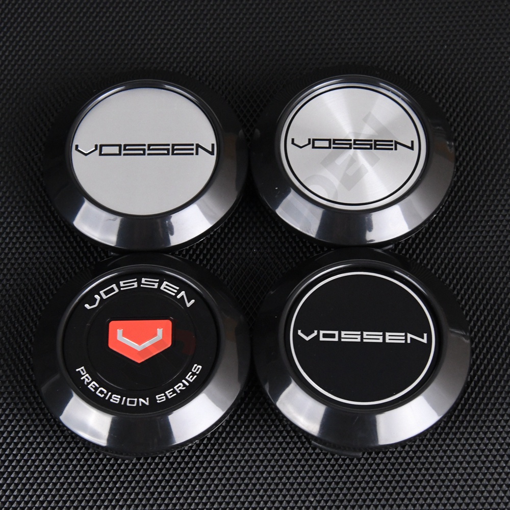4PCS Wheel Caps 60MM Clip Diameter Sport Rim Cover Cap VOSSEN Logo ...