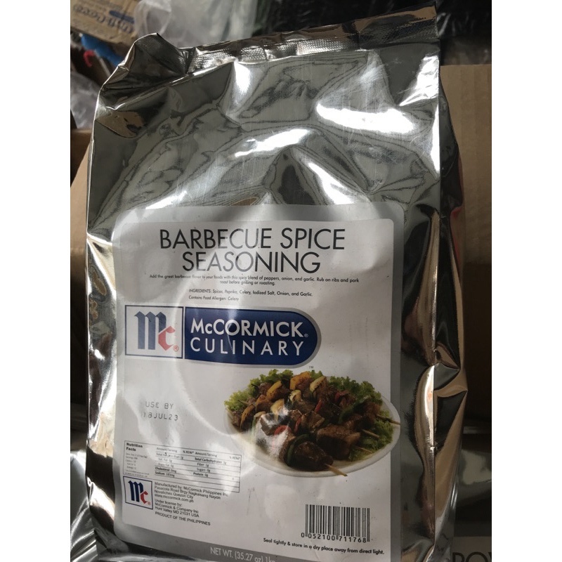 McCormick Barbecue Spice Seas 1kg | Shopee Philippines