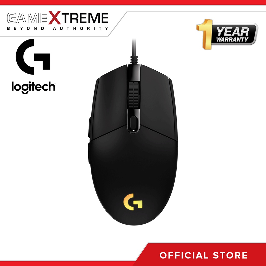 Logitech G102 Lightsync Gaming Mouse [Black] | Shopee Philippines