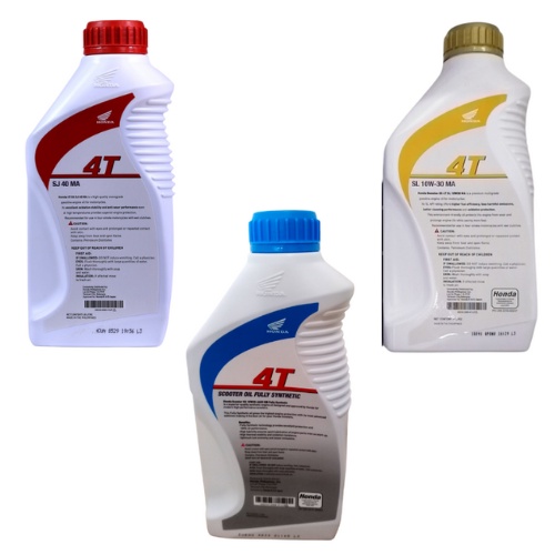 ORIGINAL AND GENUINE HONDA MOTORCYCLE OIL RECOMMENDED FOR ANY FOUR ...