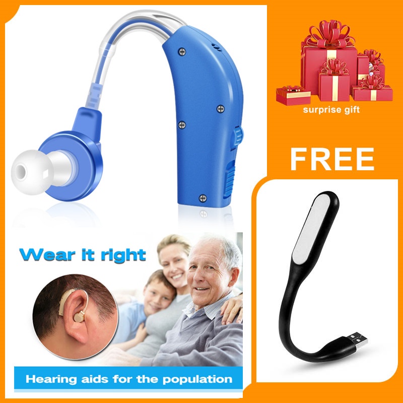 Rechargeable Hearing Aid Intelligent Amplifier Audiphone Behind Ear ...