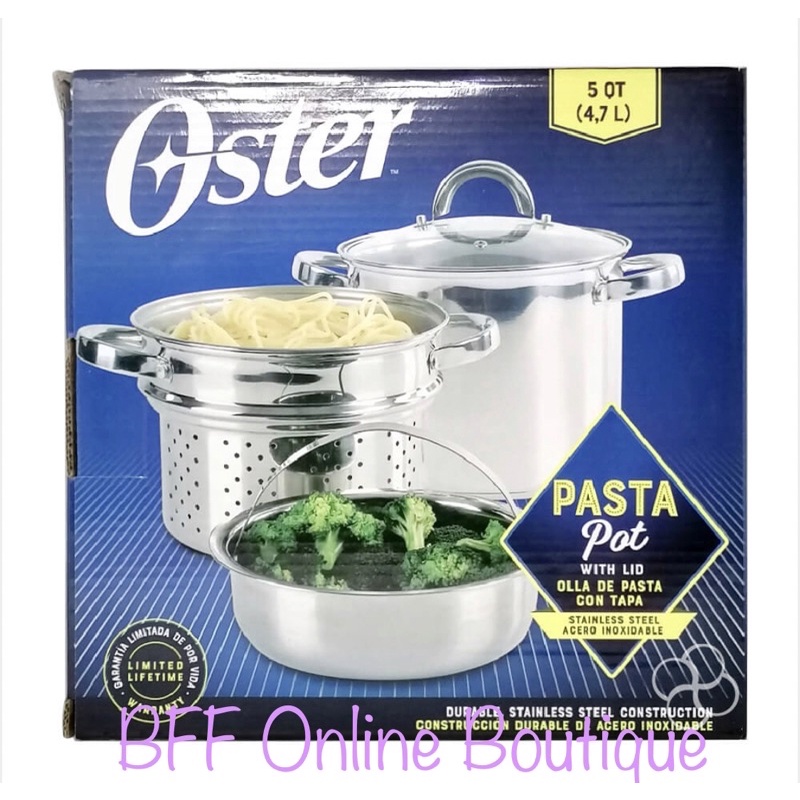 Oster Sangerfield 5 Quart Pasta Pot Set | Shopee Philippines