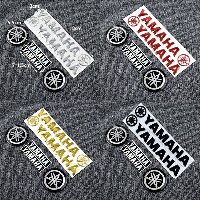 *READY STOCK*3D Logo Sticker Reflectorized Sticker Motor Car Waterproof ...