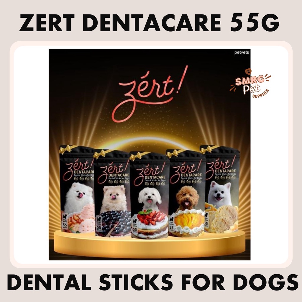 Zert Pet Dog Treat Dessert Dentcare Dental Stick Oral Care for Puppy ...