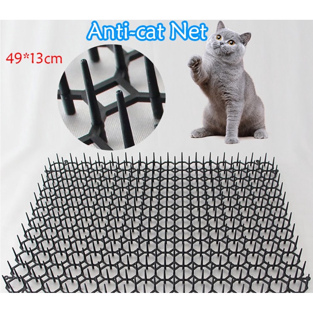 Indoor And Outdoor Cat Deterrent Mat Cat Dog Repellent Spiked ScatMat ...