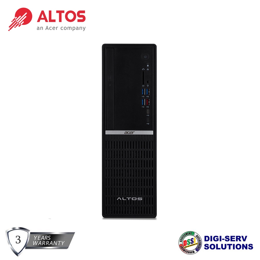 Acer Altos P10 F8 Workstation 10L Core i5-12400 8GB 1TB HDD GT720 2GB ...