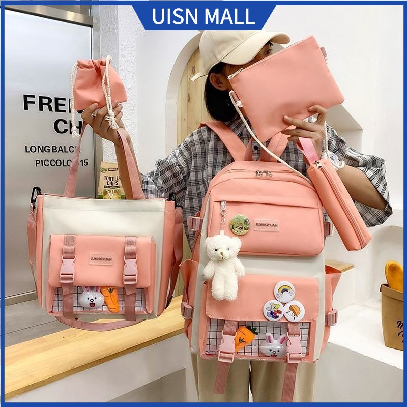 UISN #2425 Women's Bags 4 in 1 Backpacks Fashion Backpacks Trend High ...