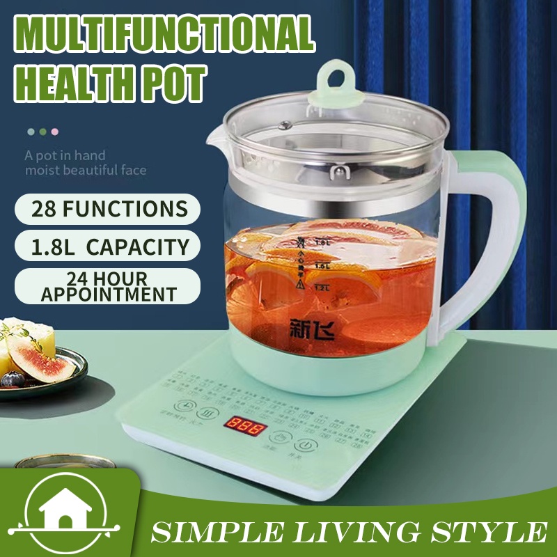 Intelligent 1.8L Health Care Pot Household Multi-Function Automatic ...