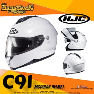 HJC C91 Modular Dual Visor Helmet | Shopee Philippines
