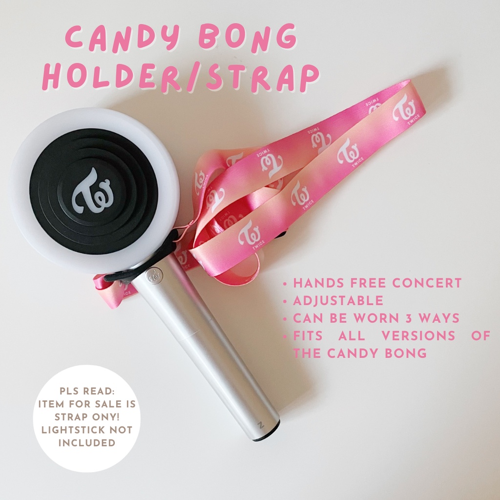 TWICE CANDYBONG LIGHTSTICK STRAP HOLDER | Shopee Philippines