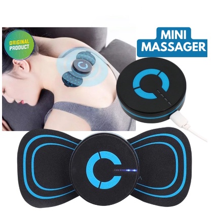 Rechargeable Mini Massager Electric Portable Stretching Muscle Neck ...