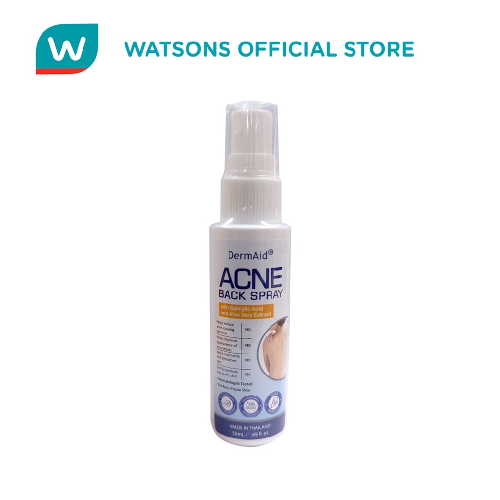 DERMAID Acne Back Spray 50ml | Shopee Philippines