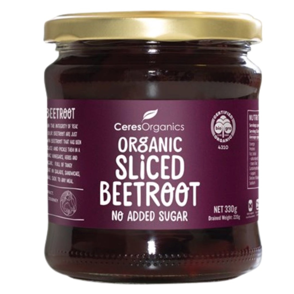 Ceres Organics Sliced Beetroot No Added Sugar (330g) | Shopee Philippines