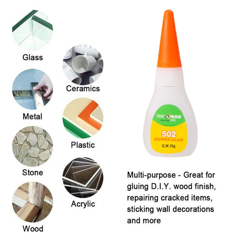Glue Tree Frog All Purpose Glue 502 Glue Strong Superglue Liquid ...