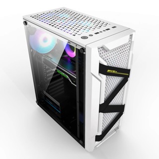 KENLEI KEYTECH T600 Terminator series Mid Tower Gaming Case Tempered ...