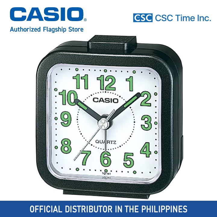 Casio Table Top Travel Alarm Clock (TQ-141-1DF) | Shopee Philippines