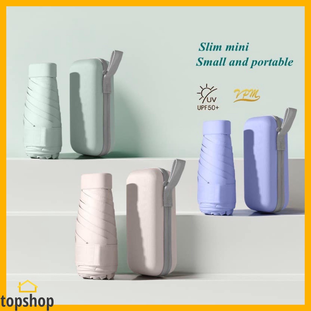 TOPSHOP Sun Protection UV Travel Portable Super Mini Pocket Compact ...