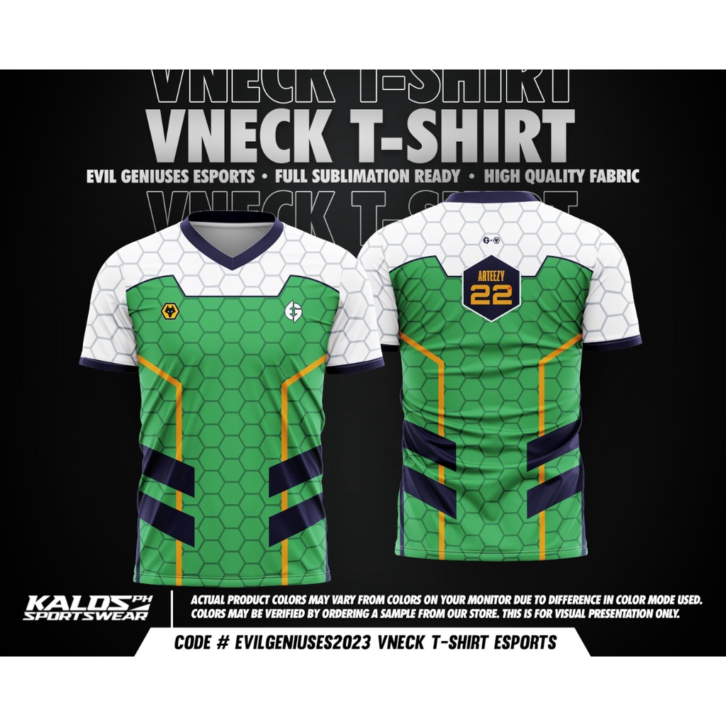 DOTA 2 EVIL GENIUSES 2023 GAMING JERSEY CONCEPT | Shopee Philippines