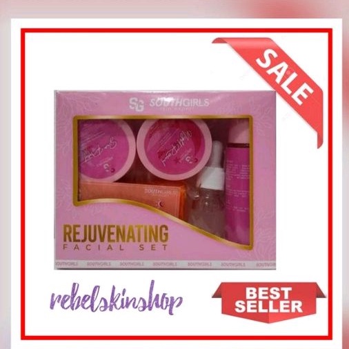 SOUTH GIRLS REJUVENATING SET 5 in 1 WITH SERUM / SOUTHGIRLS SKIN EXPERT ...