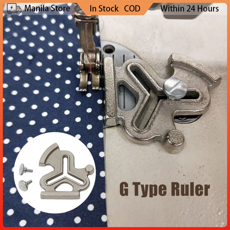 Metal G Type Industrial Sewing Seam Guide Multi-purpose Three Corner ...