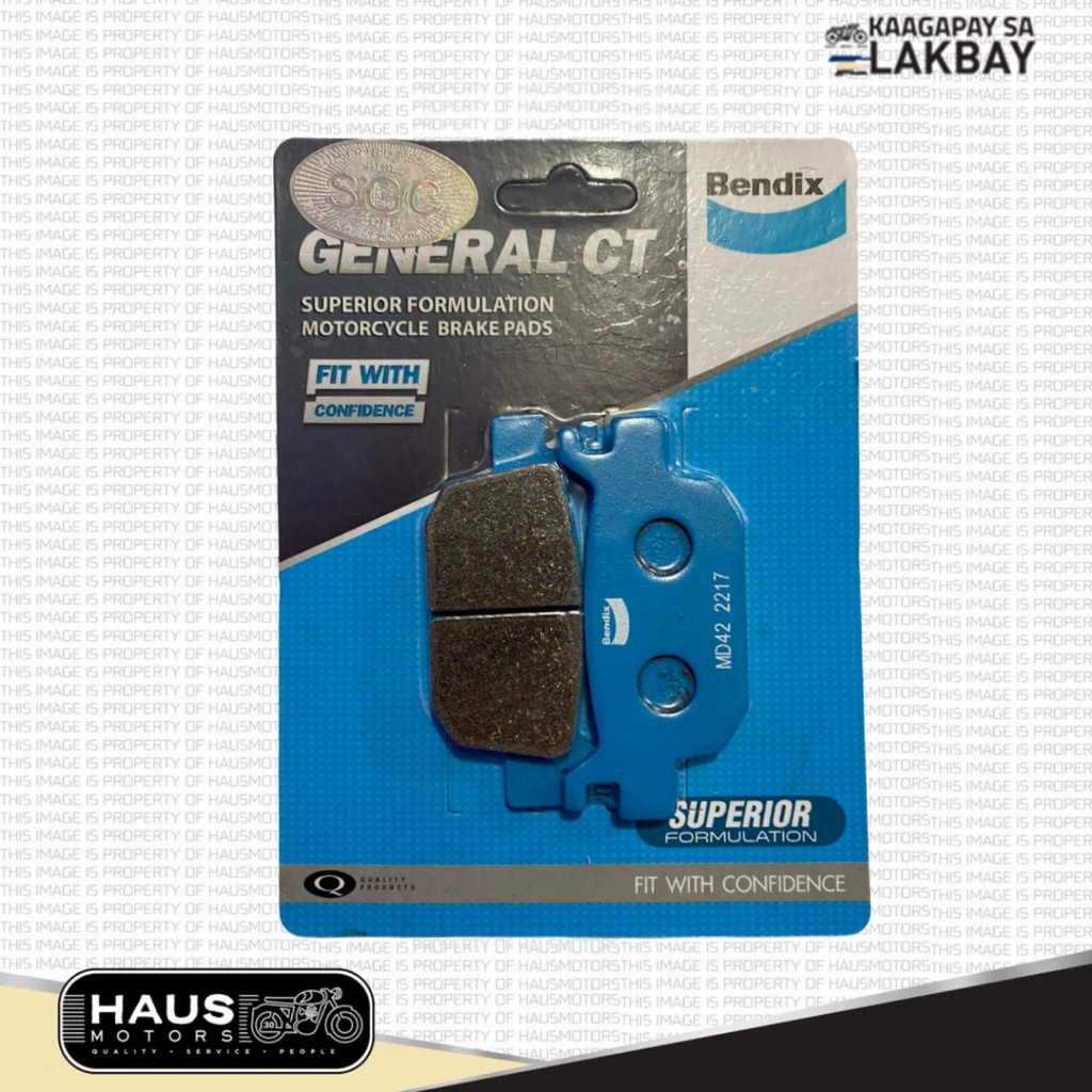 MD42 BENDIX BRAKE PADS for HONDA ADV 150 ABS, PCX 150/160 ABS & CBS ...