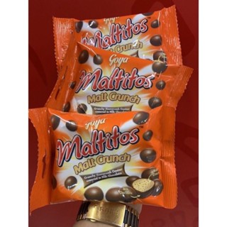 Buy 2 Get 1 FREE Goya Maltitos Malt Crunch Milk Chocolate 30g | Shopee ...